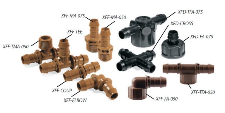 Rain Bird XF Series Dripline Fittings | Shoemaker Irrigation Supply